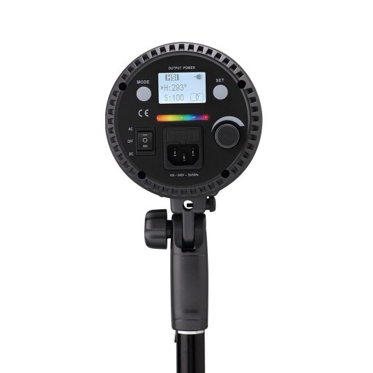 KIT CAÑON FOCO LED VISICO 80R II RGB – 2700-6500K + 2 BATERÍAS ...